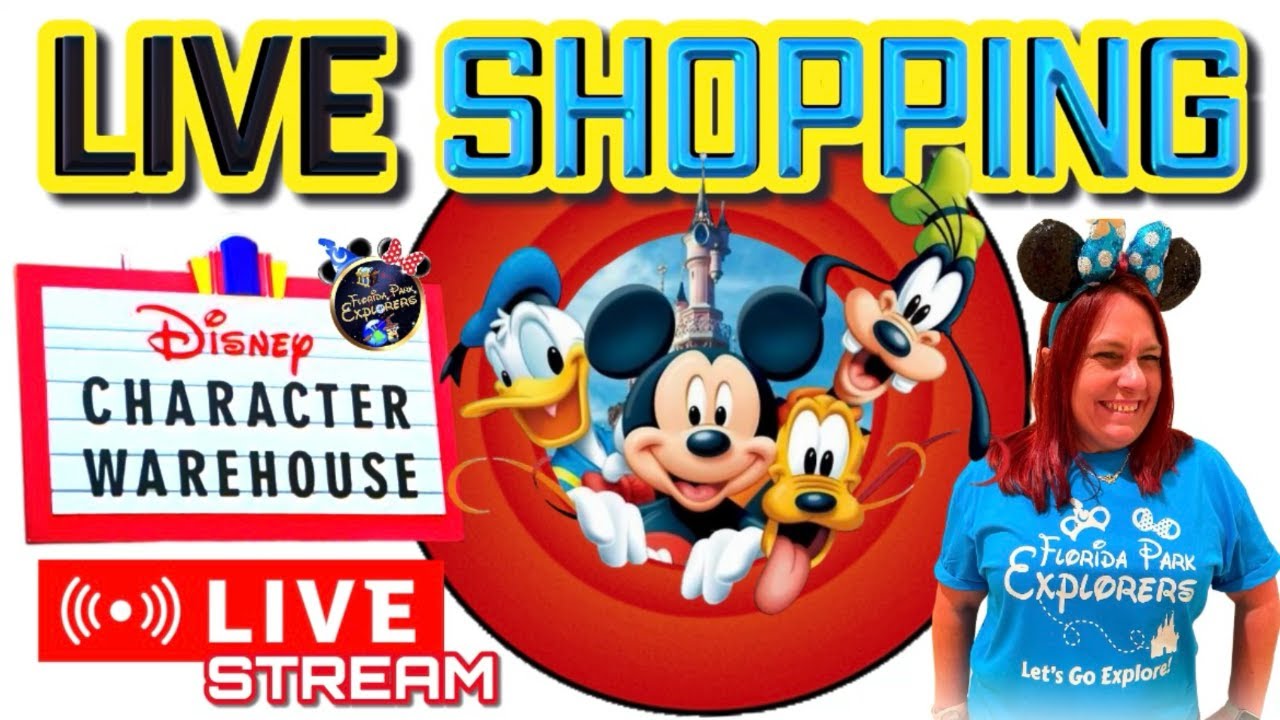 LIVE: Disney Character Warehouse for Magical Deals - YouTube