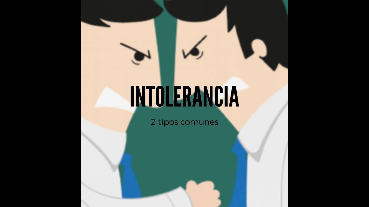 intolerancia social_ Alan perez ( 2 tipos comunes) - YouTube