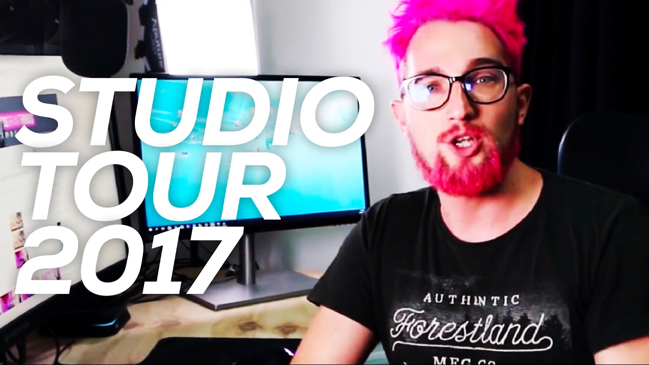 MY YOUTUBE GAMING STUDIO 2017 (PLUS MY NEW SECRET WEAPON) - YouTube