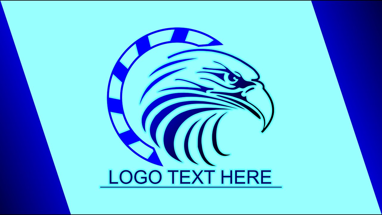 How to Create an Eagle Logo in CorelDRAW - Easy Tutorial | Graphic ...