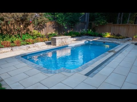Beautiful Backyard & Swimming Pool in Ontario, Canada. - YouTube