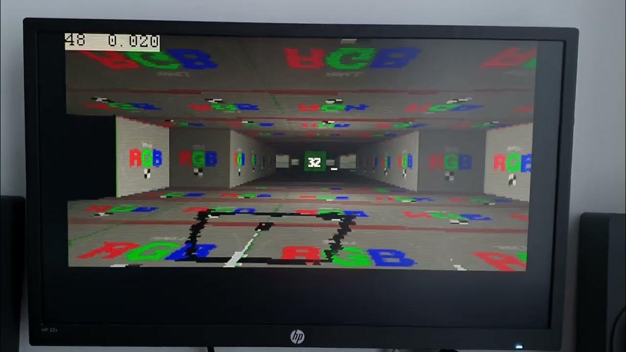 My Raycaster Funtime #13 (Amiga + V1200, subpixel rendering) - YouTube