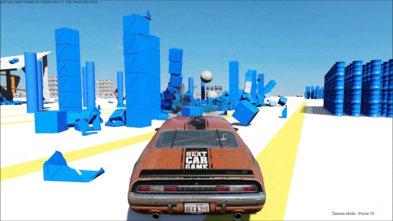 Taking a look at: Next Car Game Tech Demo v2.0 - YouTube