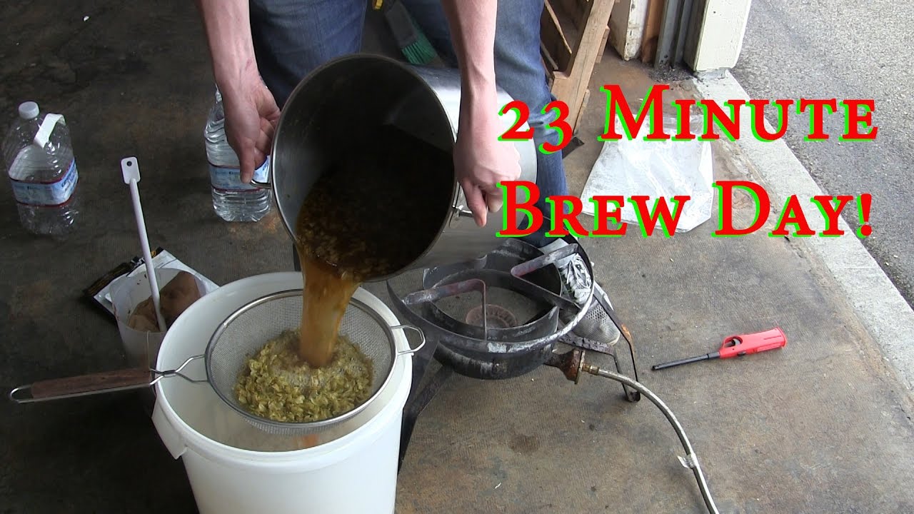 Speed Brewing! Short Brew-Day Challenge Part 1 - YouTube