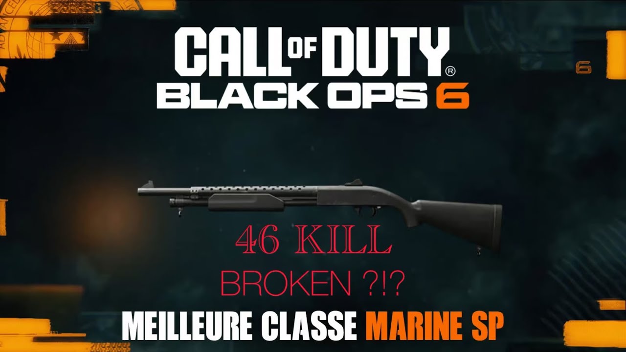 CALL OF DUTY BLACK OPS 6 (MARINE SP) FUSIL A POMPE VIABLE ?!? - YouTube