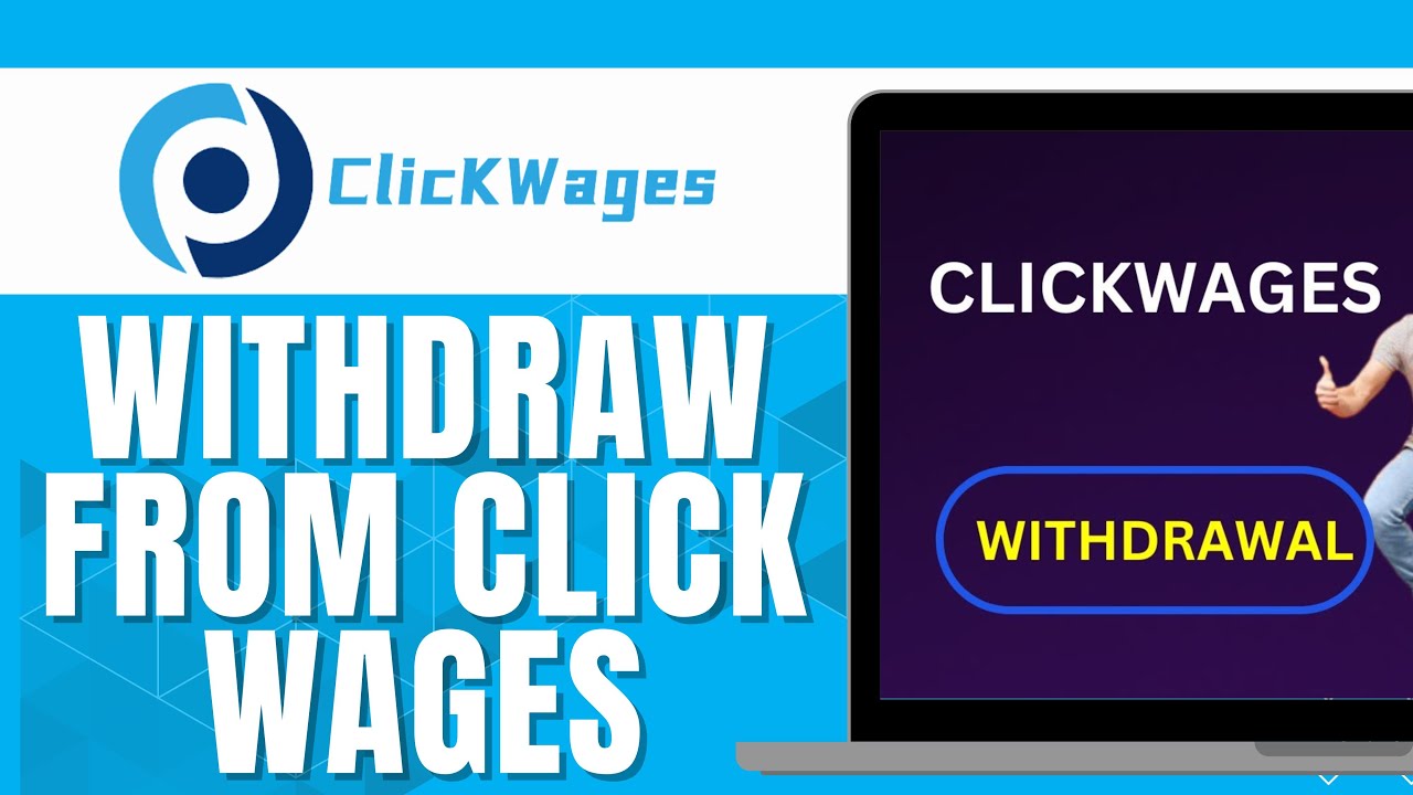 HOW TO WITHDRAW FROM CLICK WAGES STEP BY STEP GUIDE 2025 - YouTube