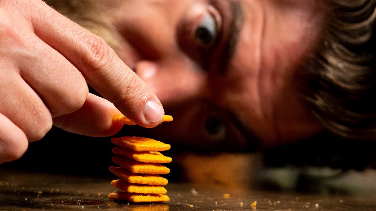 Ultimate Cheez-it Stacking Contest - YouTube