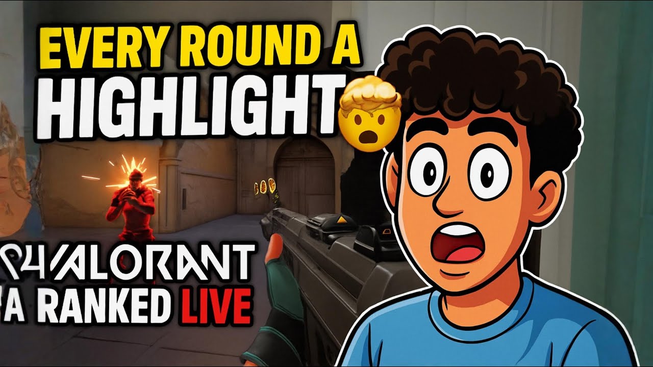 Every Round a Highlight 🤯 | Valorant Ranked Live | Valorant Live 👀 ...