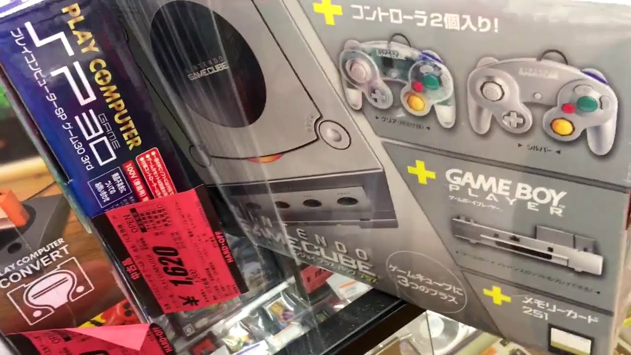 A Crystal Clear Gamecube Controller? Japanese game hunting in Hard Off ...