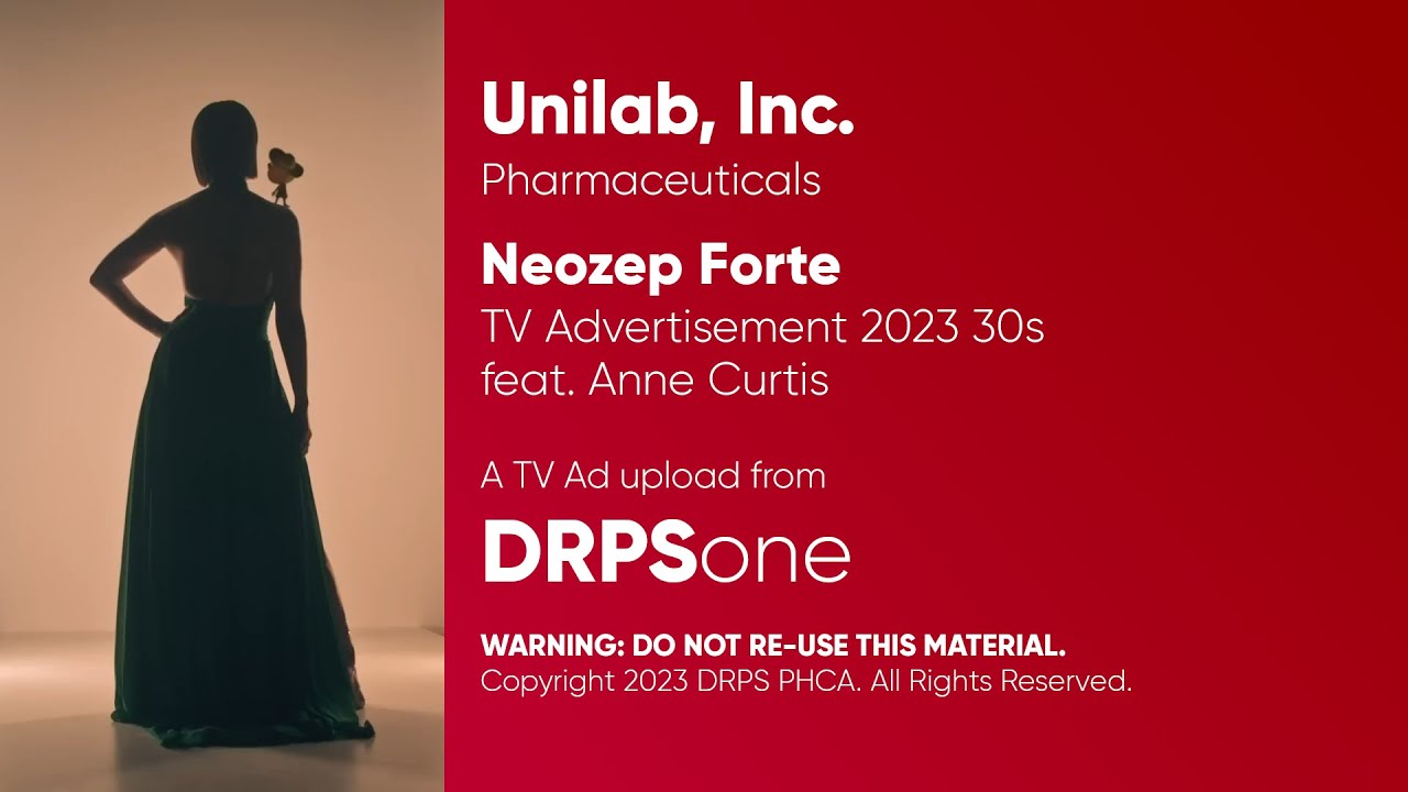 Neozep Forte TV Ad 2023 30s with Anne Curtis (Philippines) - YouTube