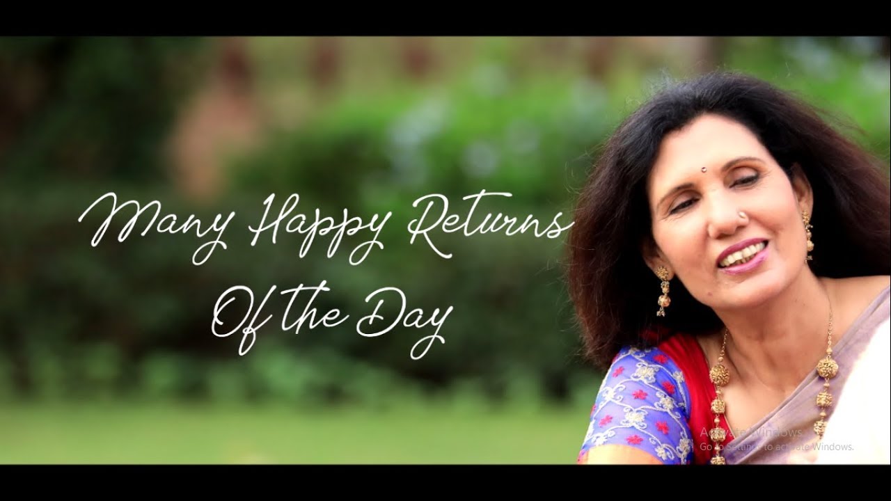 |Birthday Wishes to Mrs.Lata Nowal | Dr.Saritha Ajay| Kireet - YouTube