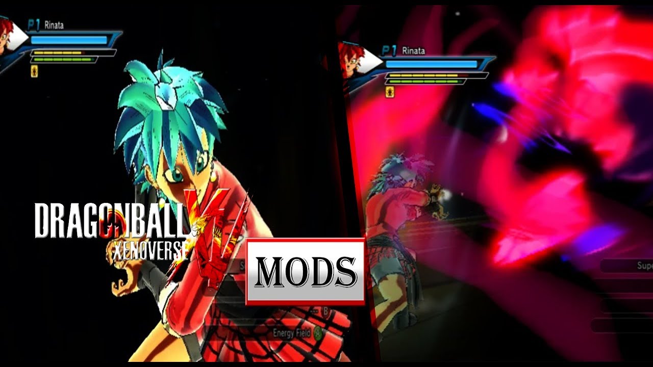 DBXV Mods: super saiyan blue dbx2, super black kamehameha v2 - YouTube
