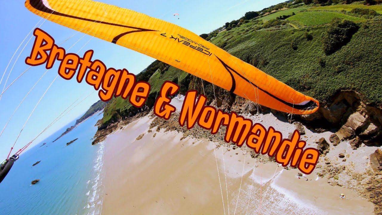Soaring in Frankreich: Bretagne & Normandie | Gleitschirm - YouTube