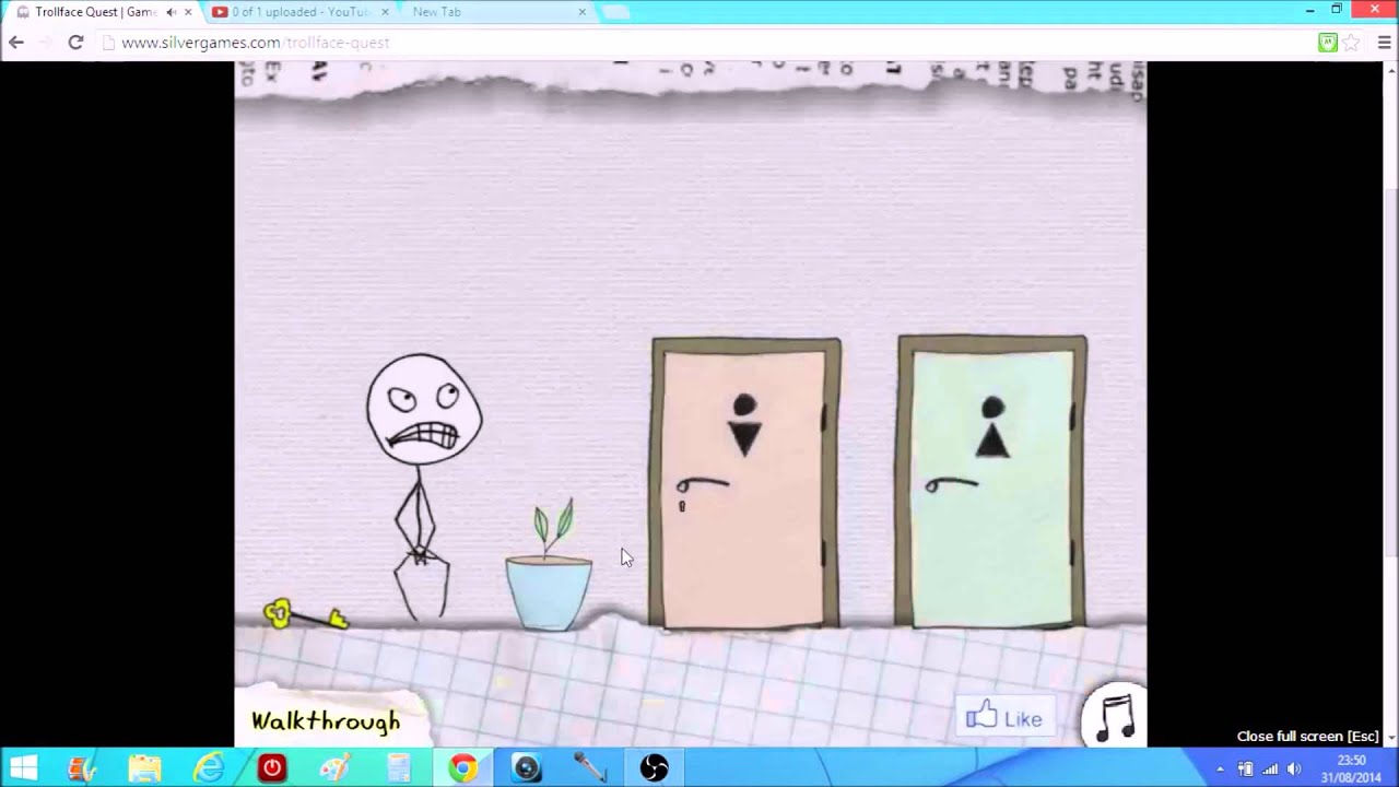 Girl Gamer Get's Trolled in troll game - YouTube