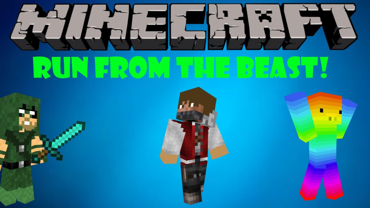 DONT FALL COLLIN! Run From the Beast W/ Watermelophants | Minecraft ...