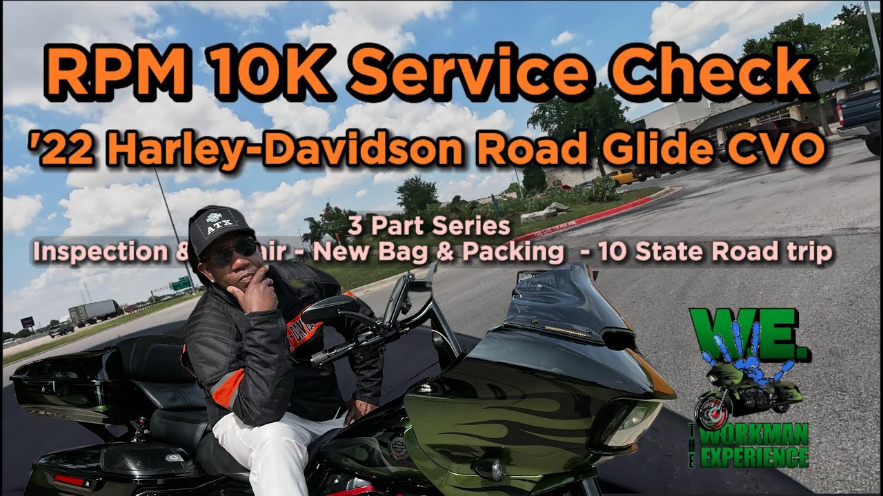 10K Bike Inspection and Repair for my Harley Road Glide CVO - YouTube