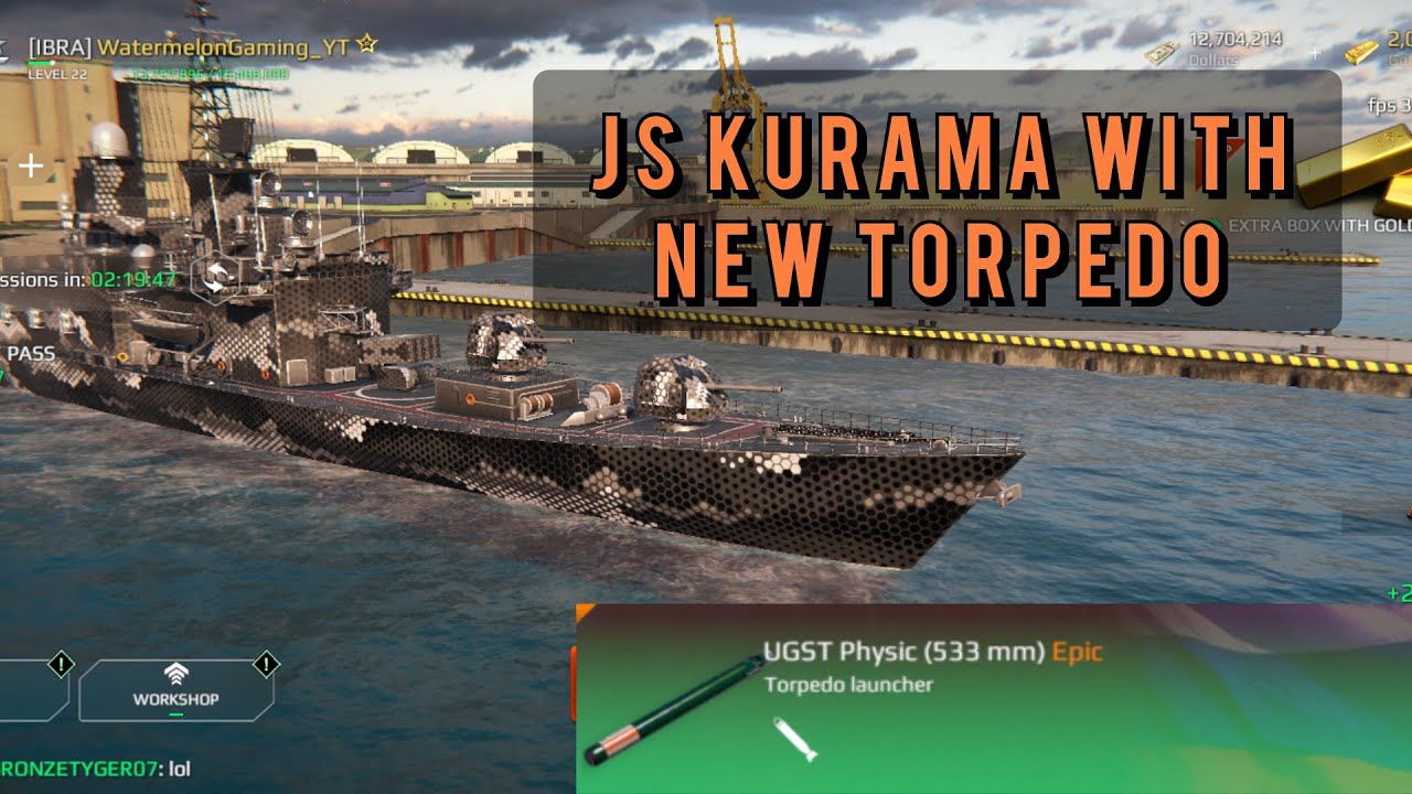 JS Kurama trolls in tier III, is it worth it with a new torpedo ...