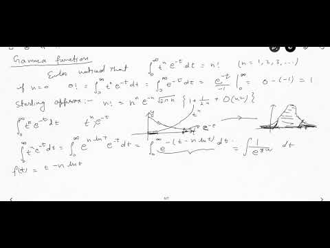 stirling approximation - YouTube