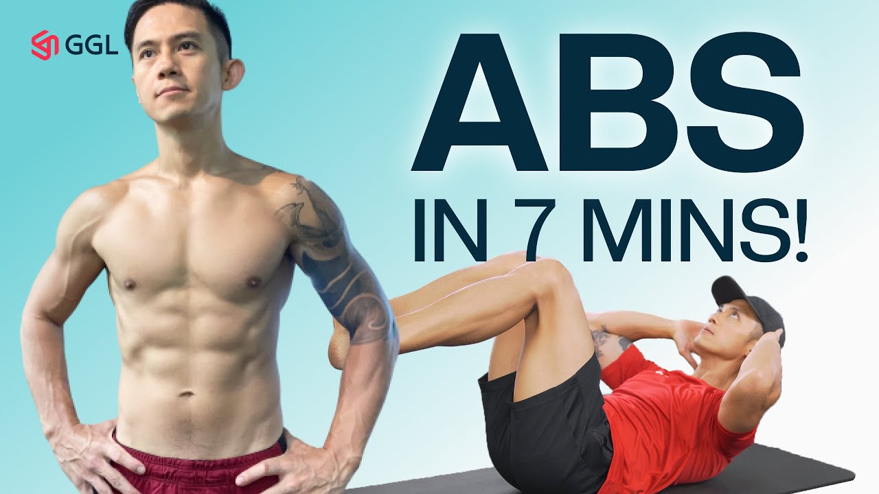 ABS WORKOUT IN 7 MINS! Mudah dan Efektif buat Pemula - YouTube