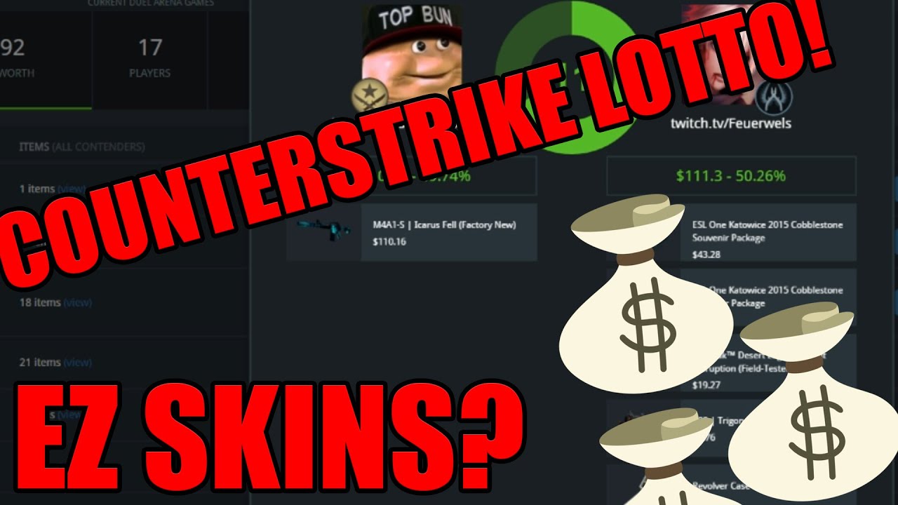 CSGO LOTTO | CSGO GAMBLING #1 | Ez Skins? - YouTube