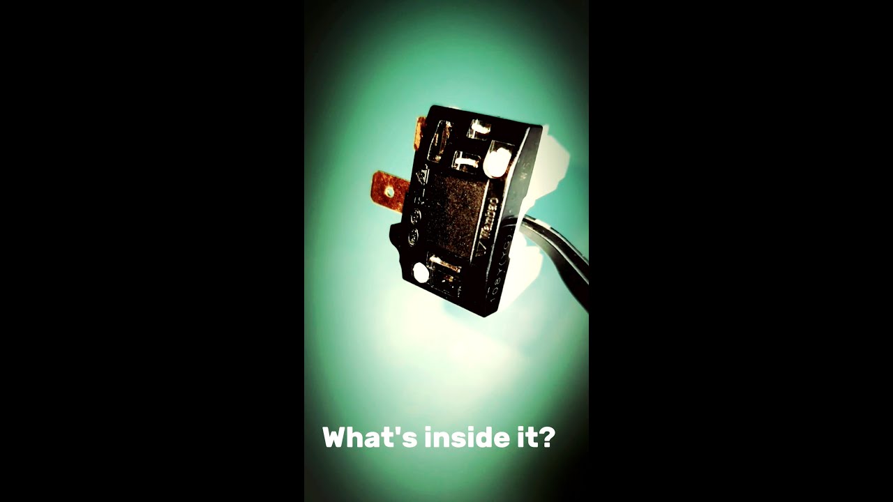 Showing the inside of fridge compressor overload relay | What's inside ...