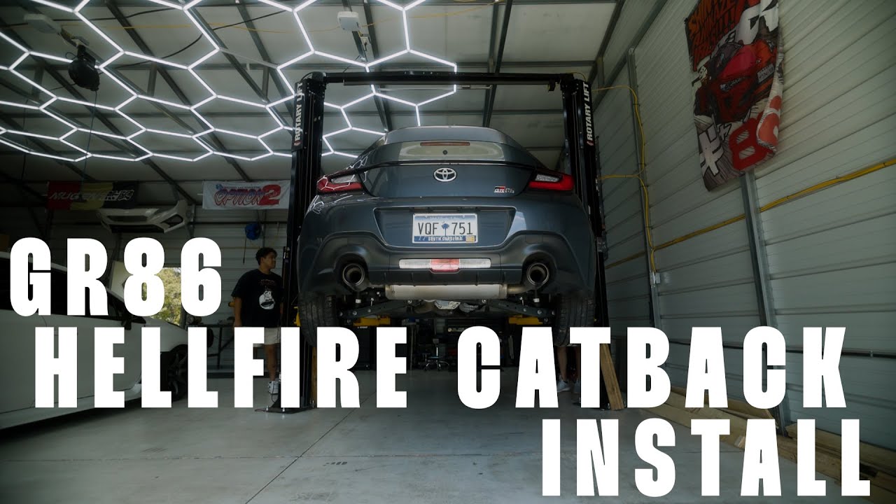 GR86 Hellfire Exhaust Install | New Pipes, New Sound - YouTube