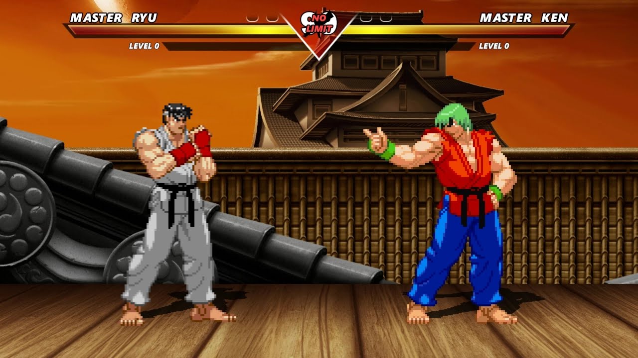 MASTER RYU vs MASTER KEN - Highest Level Amazing Fight! - YouTube