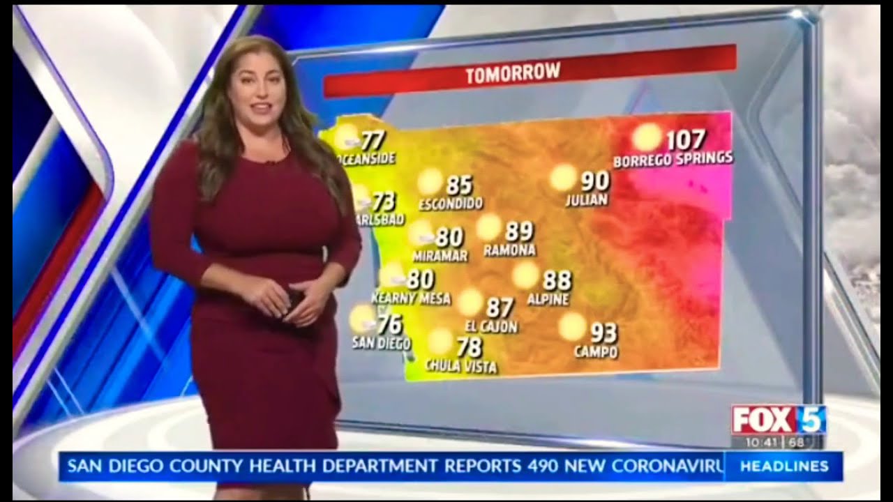 Victoria Johnson 7/28/20 Weather Babe - YouTube