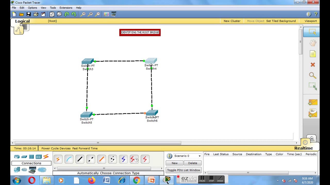 Identifying Root Bridge in a topology - YouTube