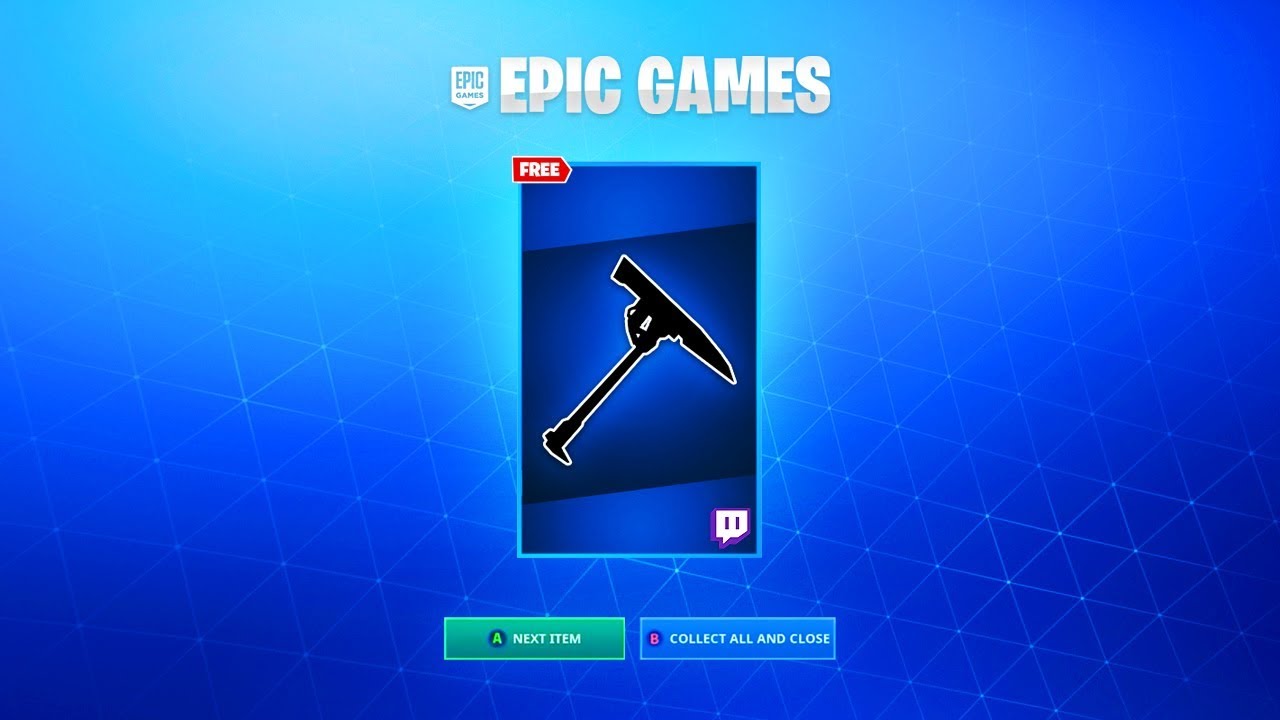 The FREE PICKAXE in Fortnite.. (FREE ITEM) - YouTube