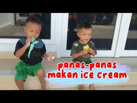 ice creamnya meleleh karena cuaca panas poollll... - YouTube