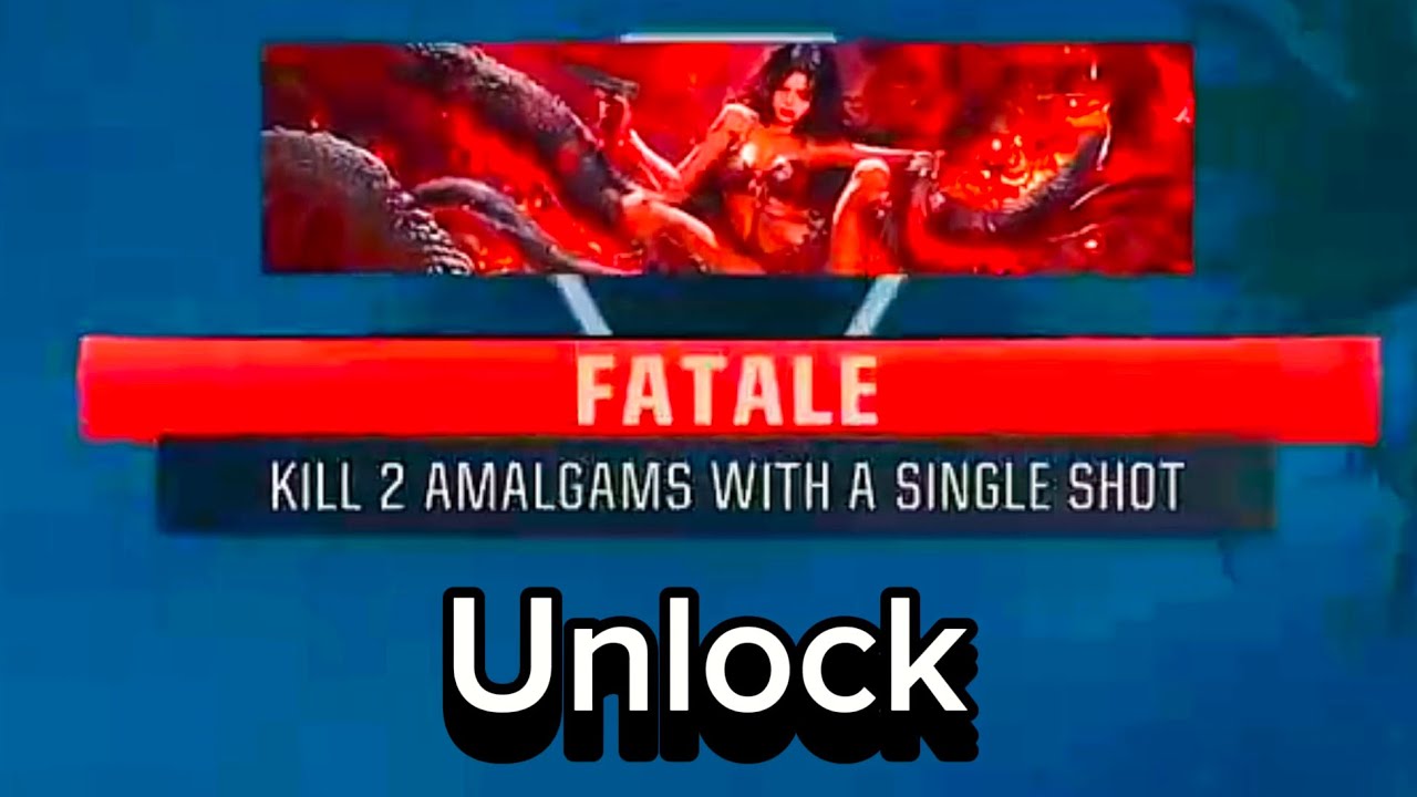 How to unlock the FATALE Calling card EASILY in Black Ops 6 zombies ...