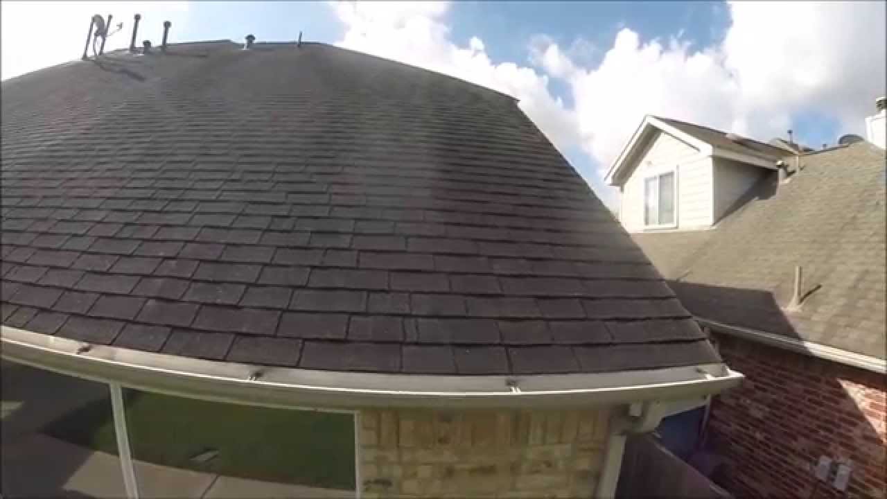 DRONE HAIL ROOF DAMAGE INSPECTION - YouTube