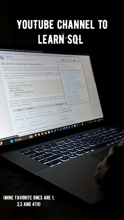 Best Youtube Channels to learn SQL effectively. #viral #youubeshorts # ...