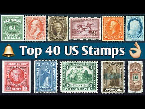 Most Expensive Stamps USA Part 3 | American Rare Postage Stamps Value ...