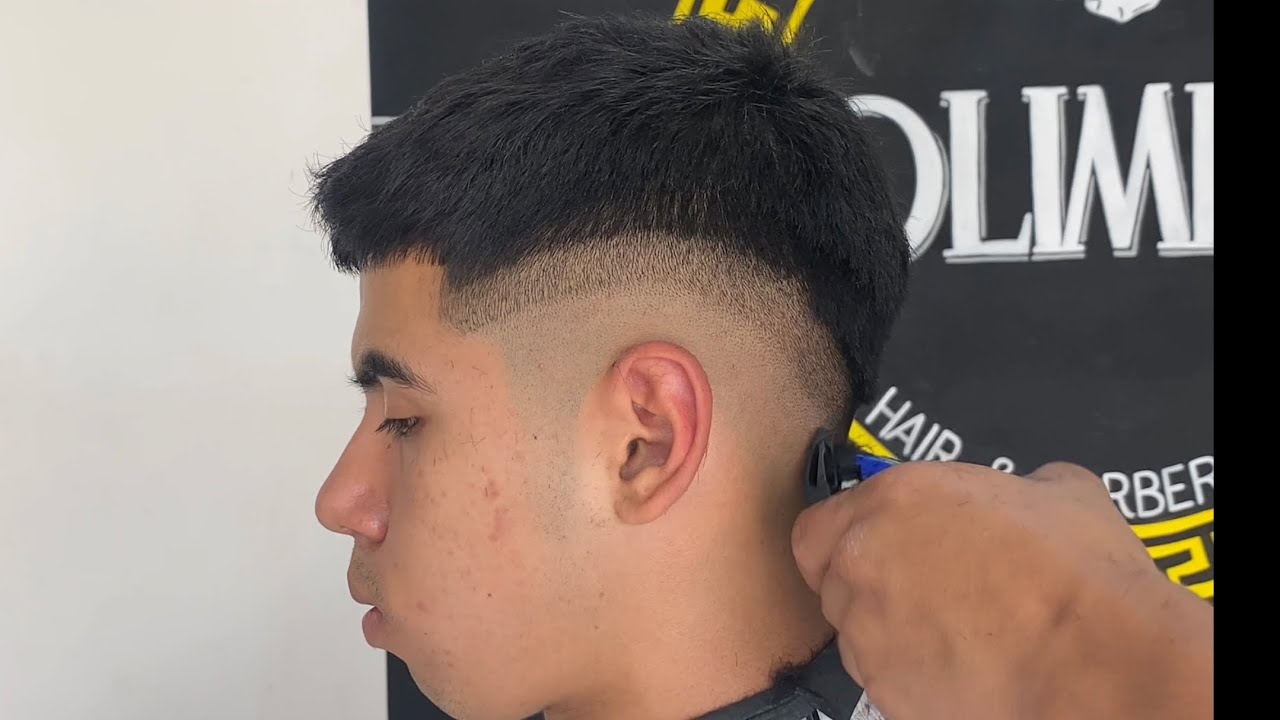 How to make a French crop : easy step by step tutorial / Cómo hacer un ...