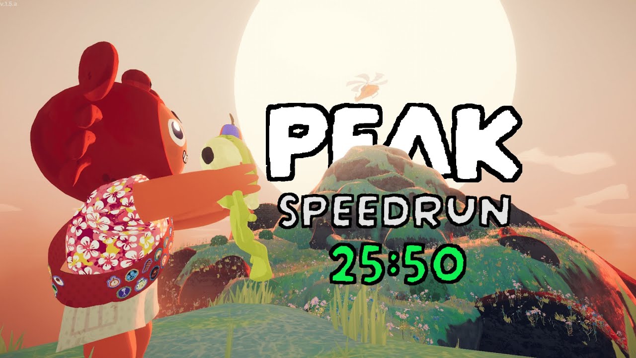 PEAK Speedrun in 25:50 - (No Major Glitches) - YouTube