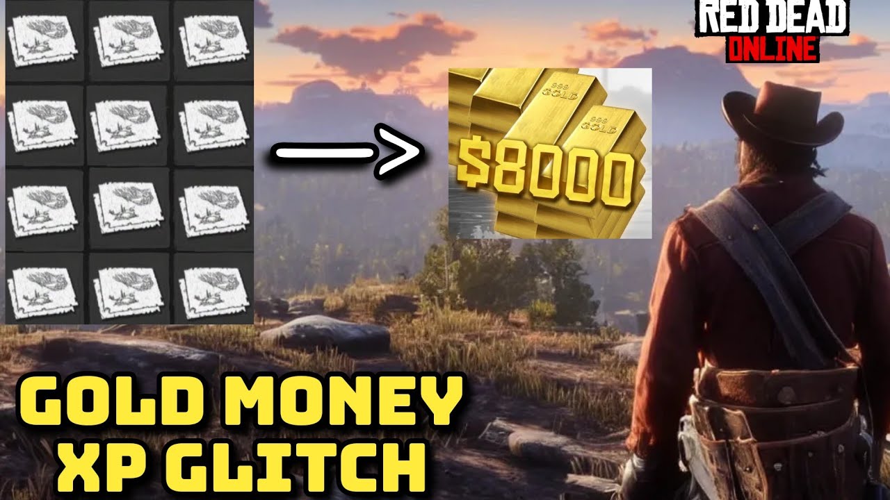 *MOST CONSISTENT* RAPID GOLD MONEY XP GLITCH - RDR2 ONLINE - RED DEAD ...