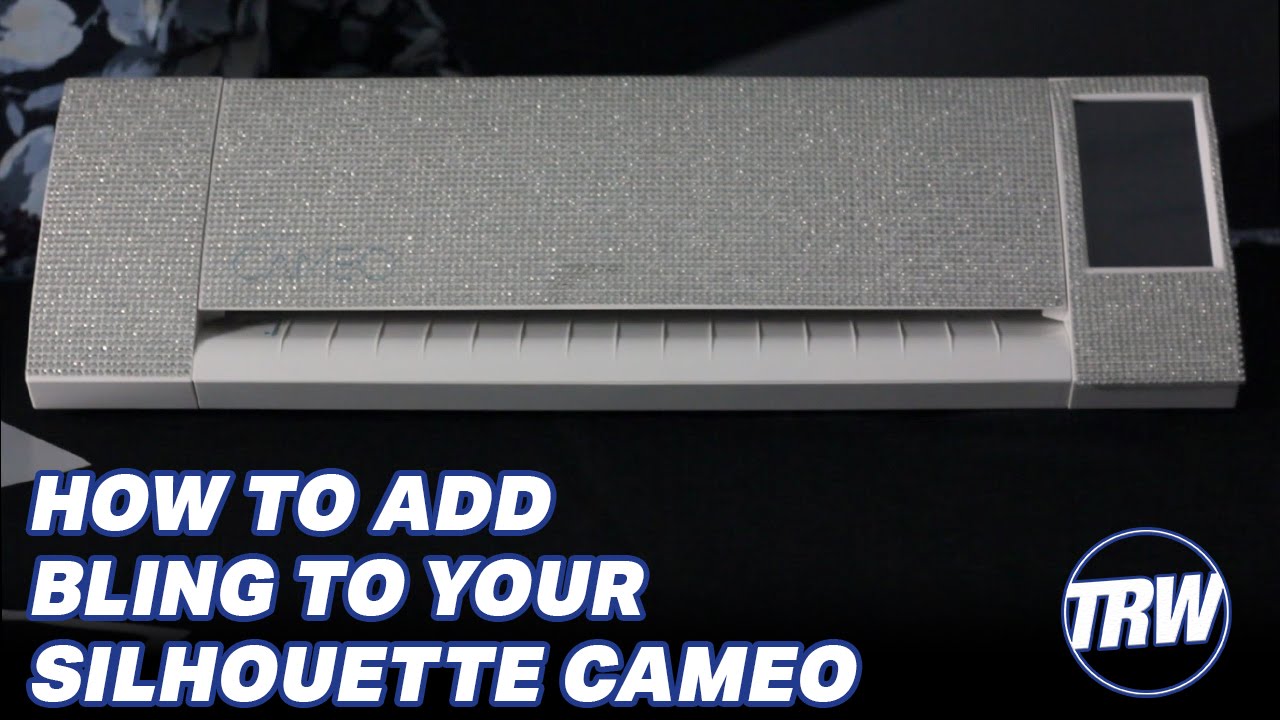 How to Add Bling to Your Silhouette Cameo - YouTube