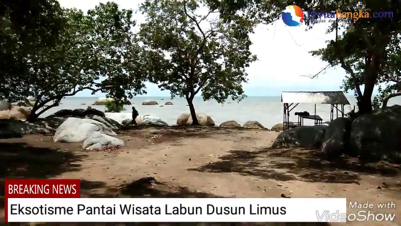 Wisata pantai Bangka Selatan Bangka Belitung - YouTube