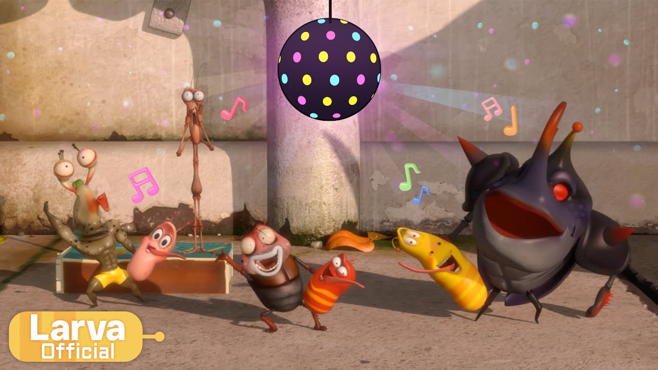 Dance with us! | Animation Compilation | Larva Tuba | Official - YouTube
