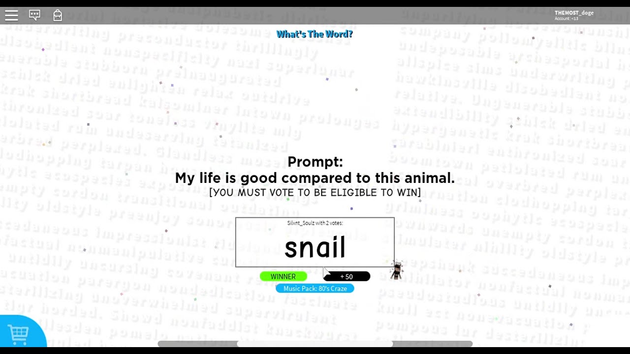 Roblox The Word - YouTube