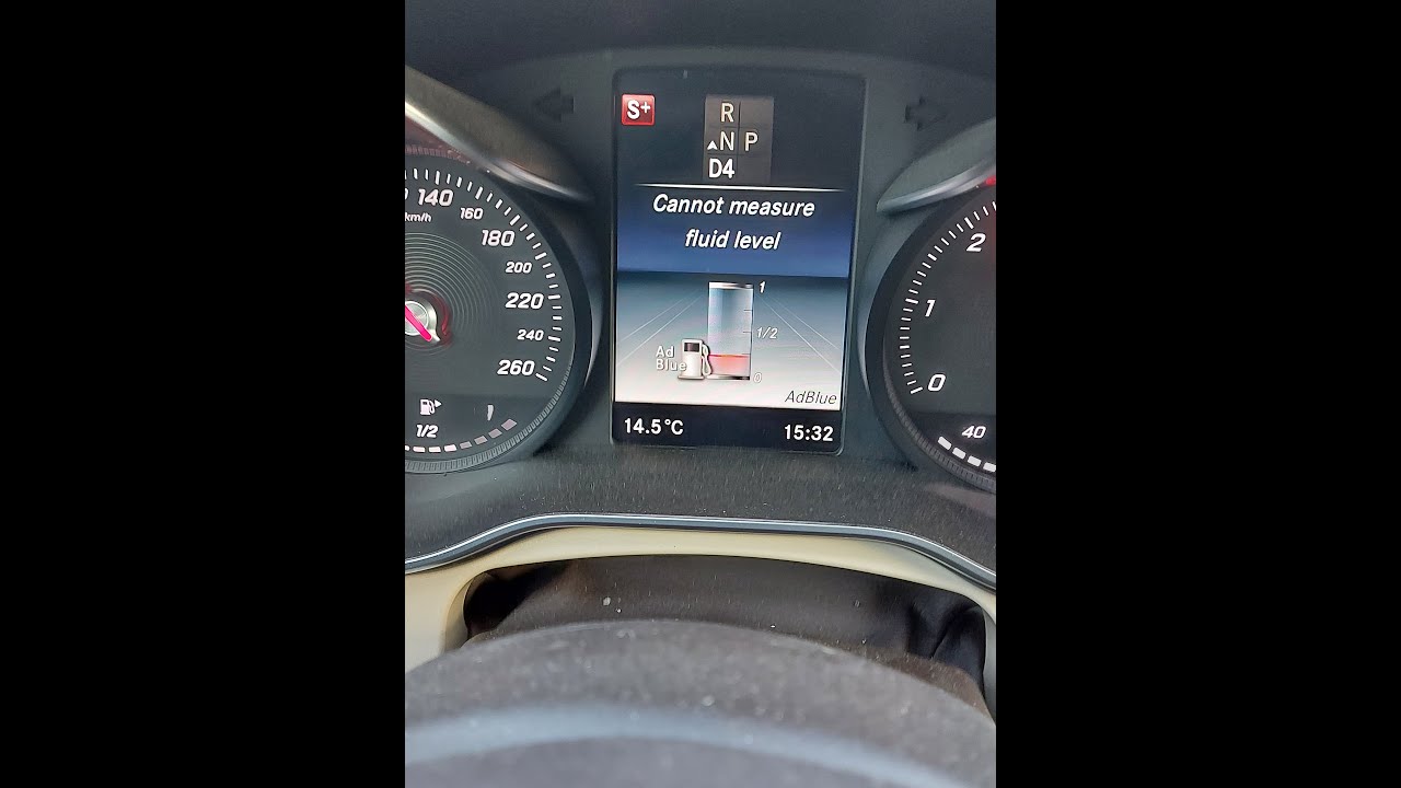 Mercedes c 250 nox sensor hiba, adblue rendszer hiba (nox sensor and adblue system failure fixed ...