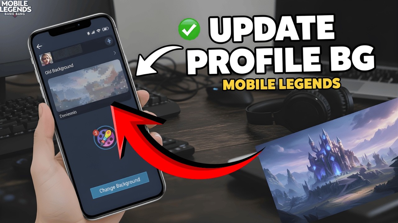 Change Profile Background on Mobile Legends | Update Your MLBB Profile ...