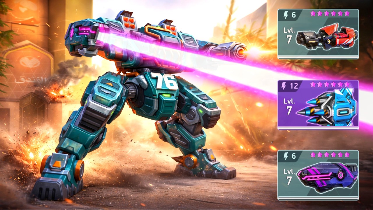 Gatecrasher with Thermal Lance 6, RPG 6, Cryo Javelin 12 - Mech Arena ...