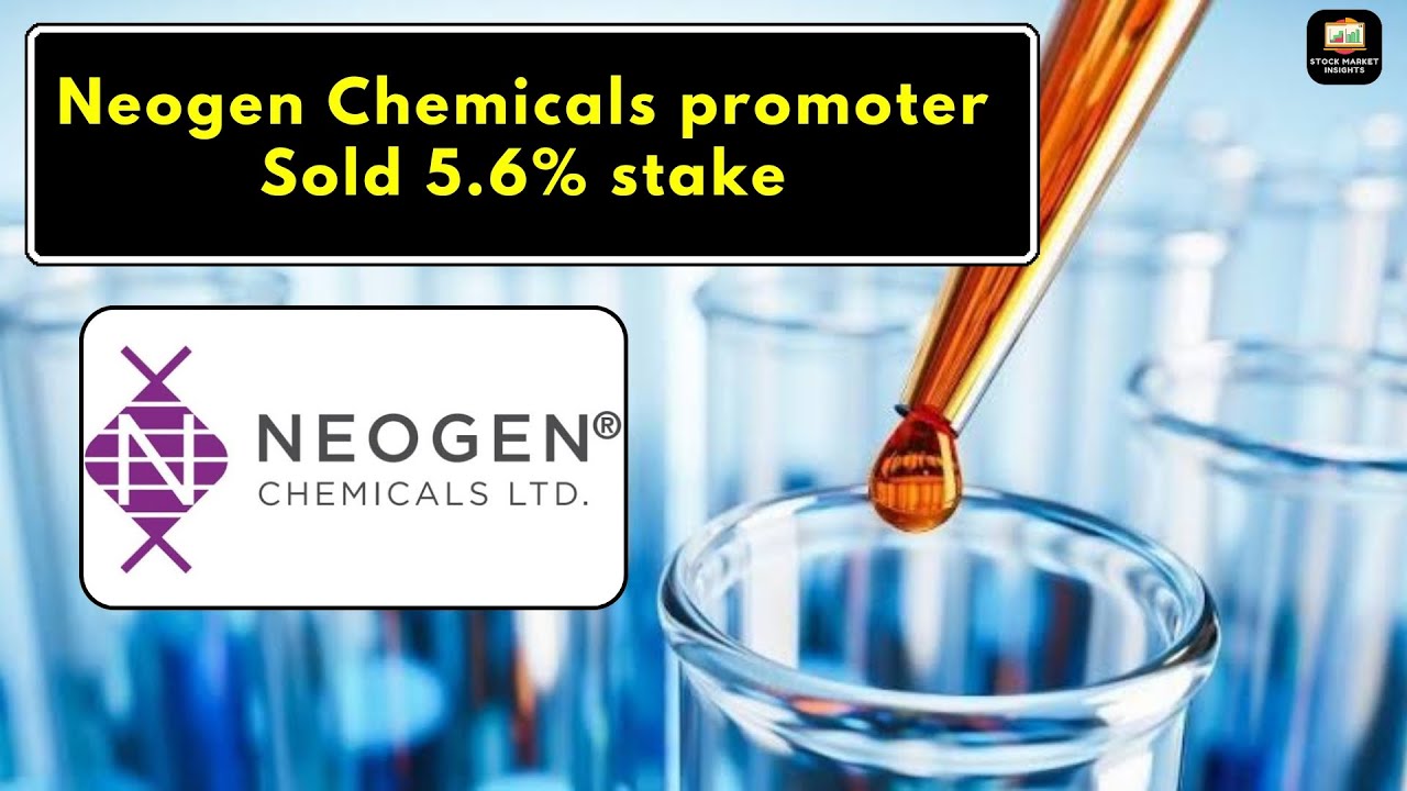 Neogen Chemicals News Today| Neogen Chemicals| EV battery #stockmarket ...