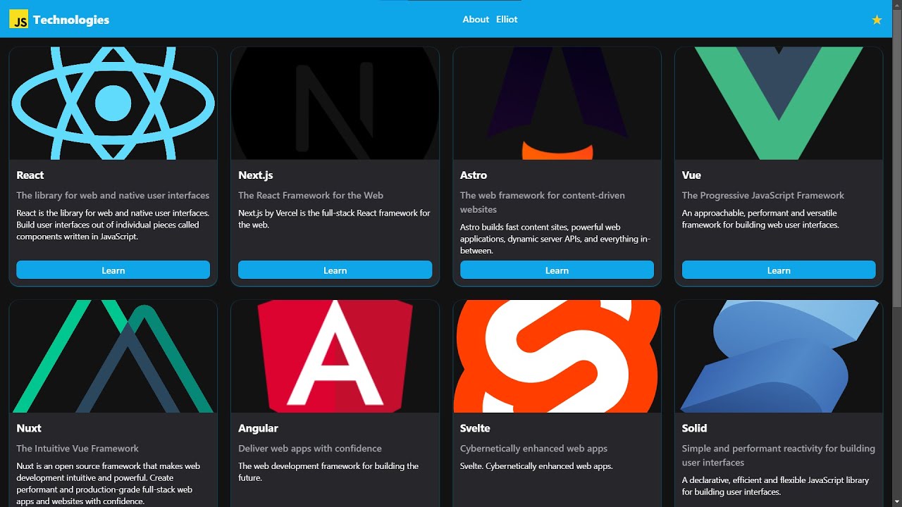 Astro 4 View Transitions Api React Typescript Tailwind Git Y Vsc