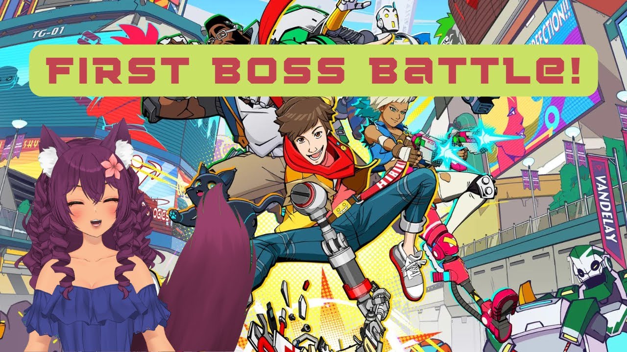 First Boss Battle!!! - Hi-Fi Rush Prt 2 - YouTube