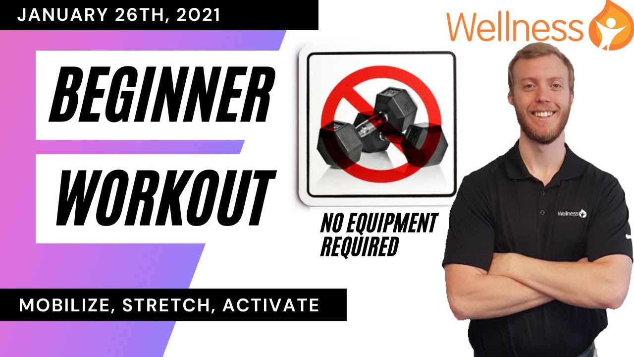 Beginner - Mobilize, Stretch, Activate with Dave - January 26th, 2021 ...