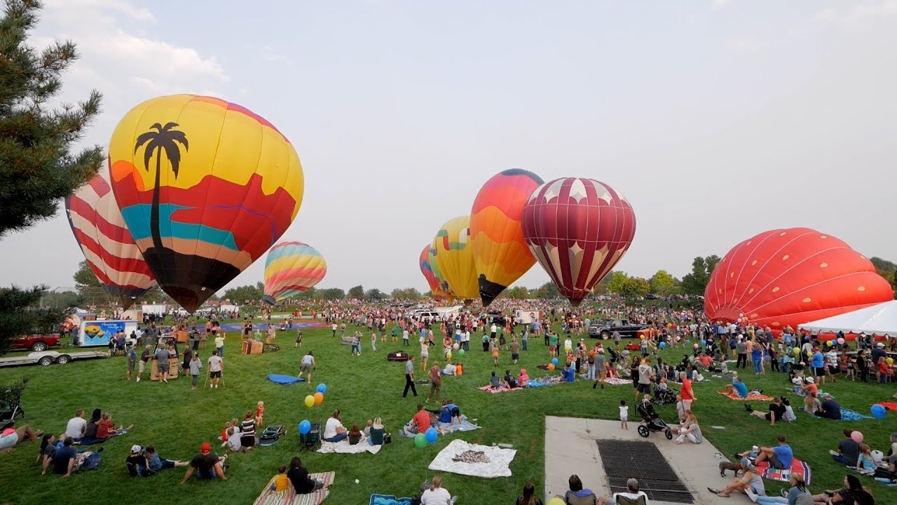 Sandy City Balloon Festival 2018 - YouTube